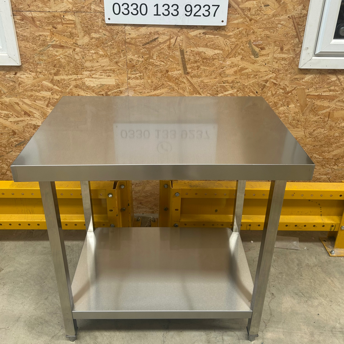 Heavy Duty Stainless Steel Centre Table - 900x600x900mm – Reduced Catering