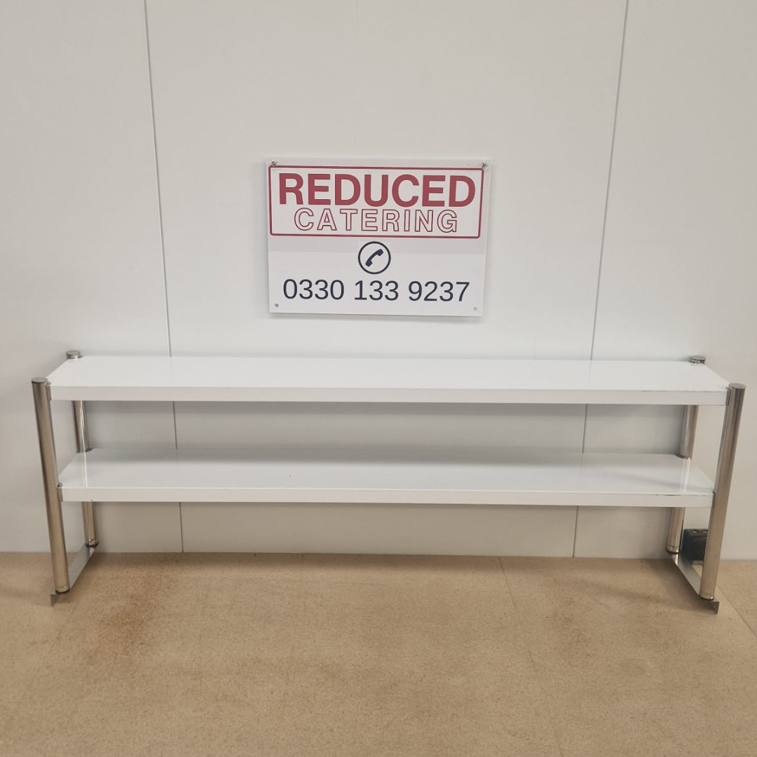 Double Chefs Gantry - 1800x300x600mm (LxDxH) – Reduced Catering
